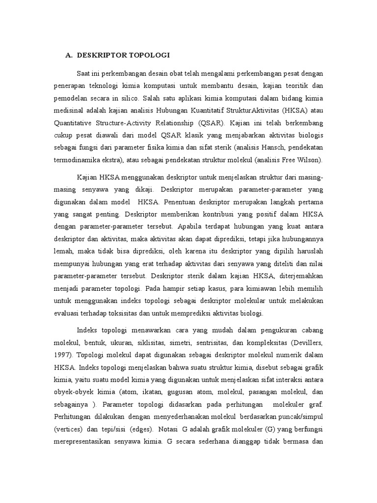 Deskriptor Topologi | PDF
