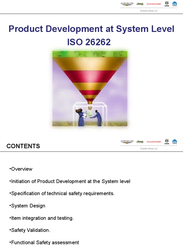 ISO26262 Product Development System Level | Verification And Validation ...
