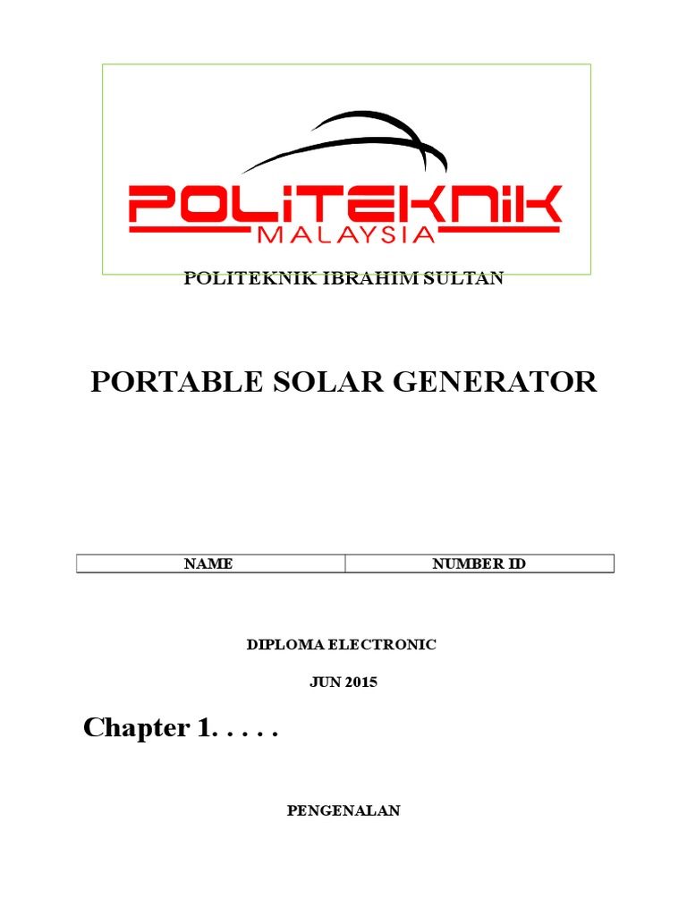 Contoh Proposal Projek | PDF