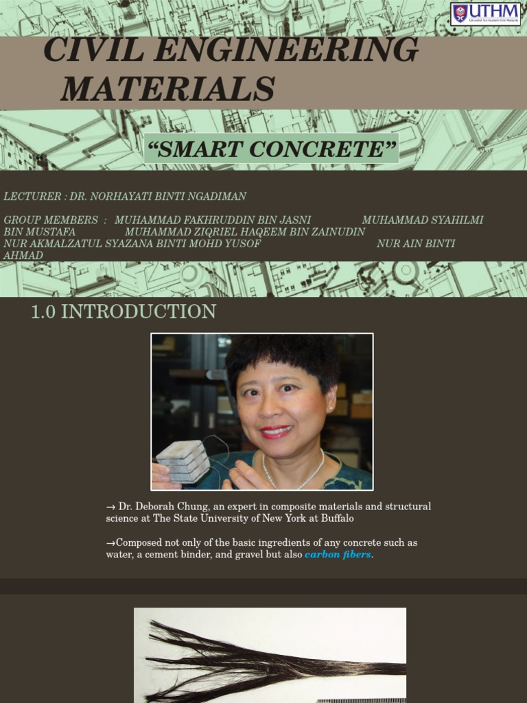 Smart Concrete | PDF | Concrete | Cement