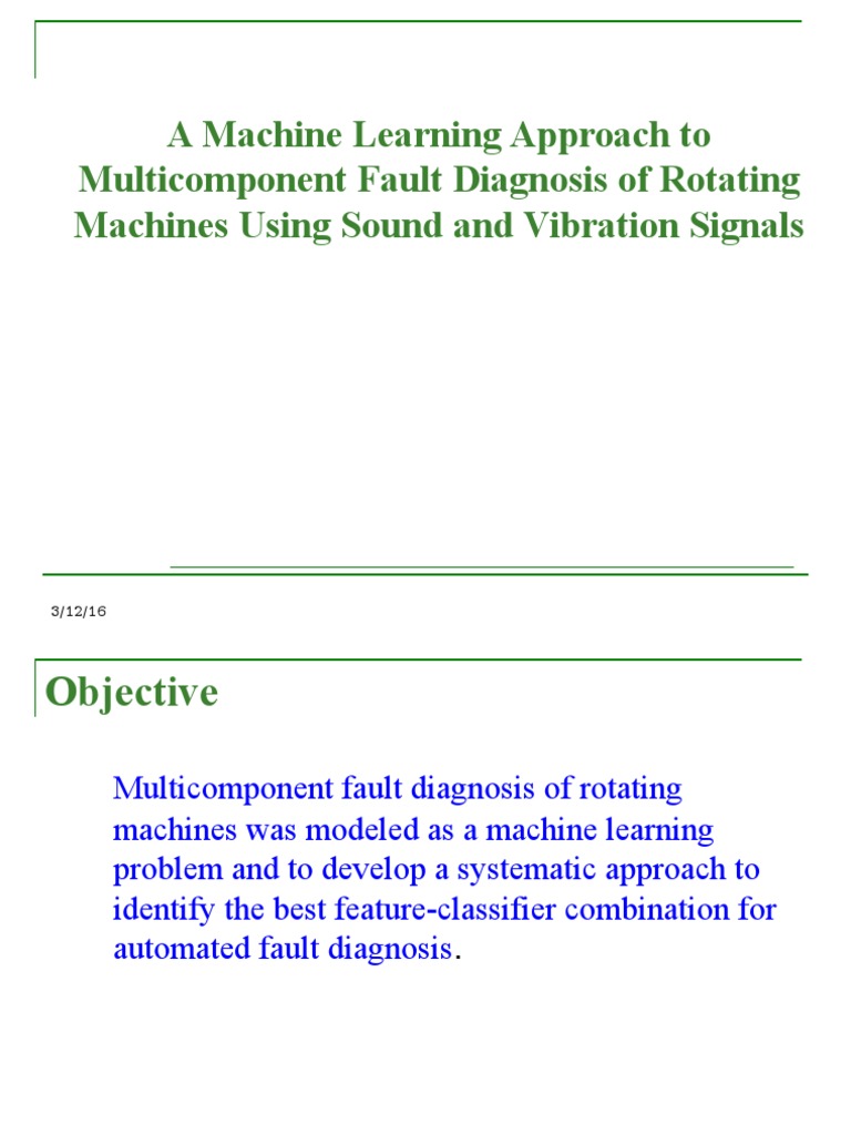 Automated Fault Diagnosis | PDF | Support Vector Machine | Principal ...
