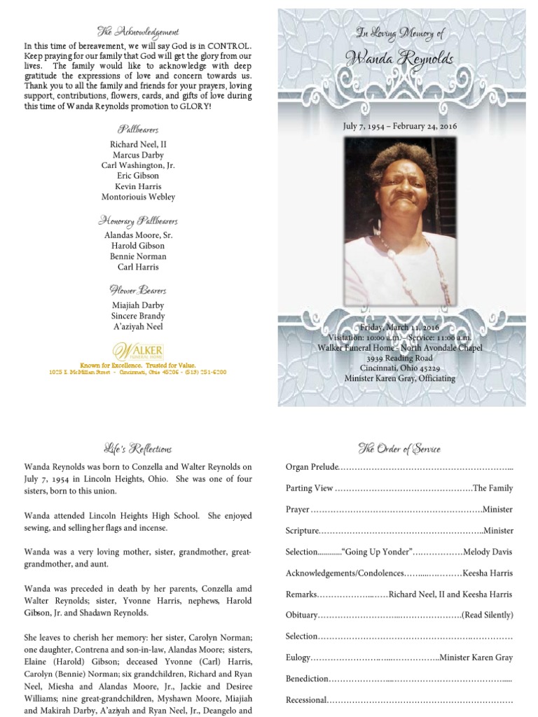 Wanda Reynolds | PDF | Cooking, Food & Wine