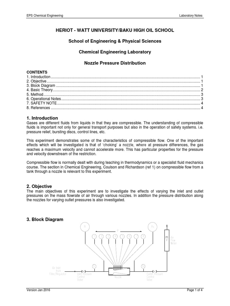 2 Nozzle Pressure Distribution | PDF | Nozzle | Flow Measurement