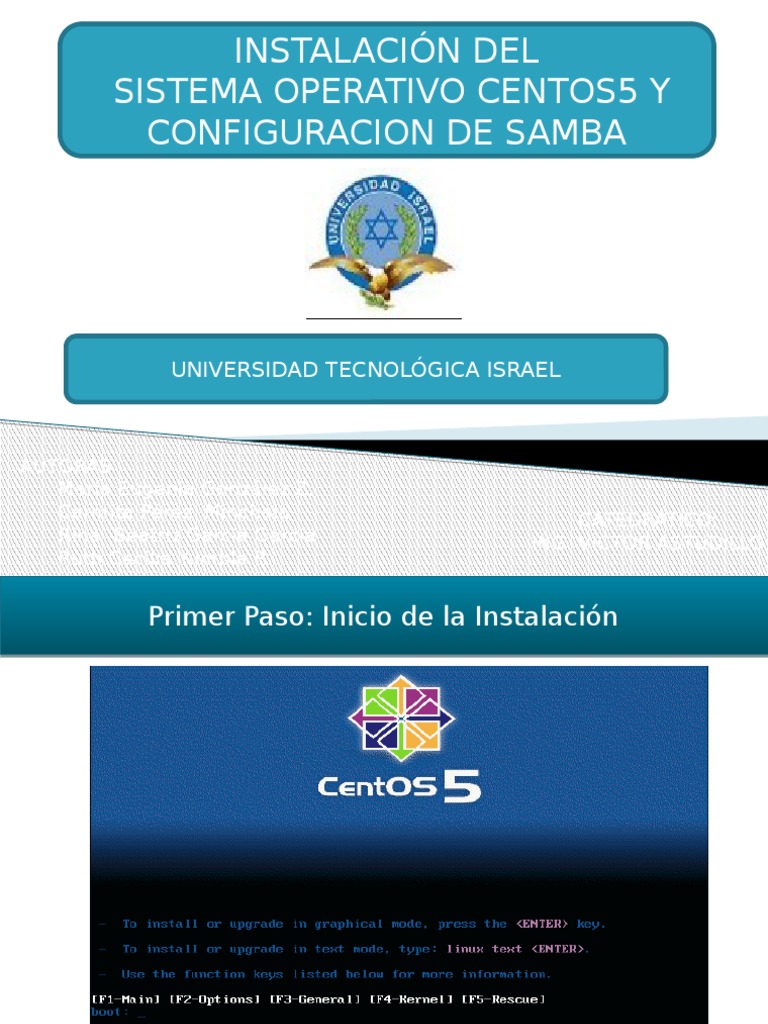 Instalacion Samba Linux en Centos 5 | PDF | Software del sistema ...