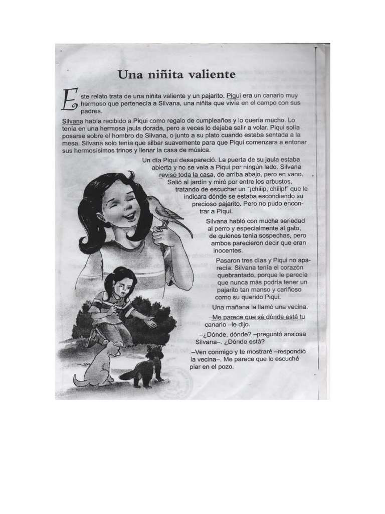 Una Niña Valiente | PDF