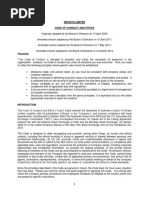 BCS Code of Conduct | PDF | Profession | Board Of Directors