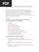 Ejercicios de voz activa y pasiva | PDF | Arte