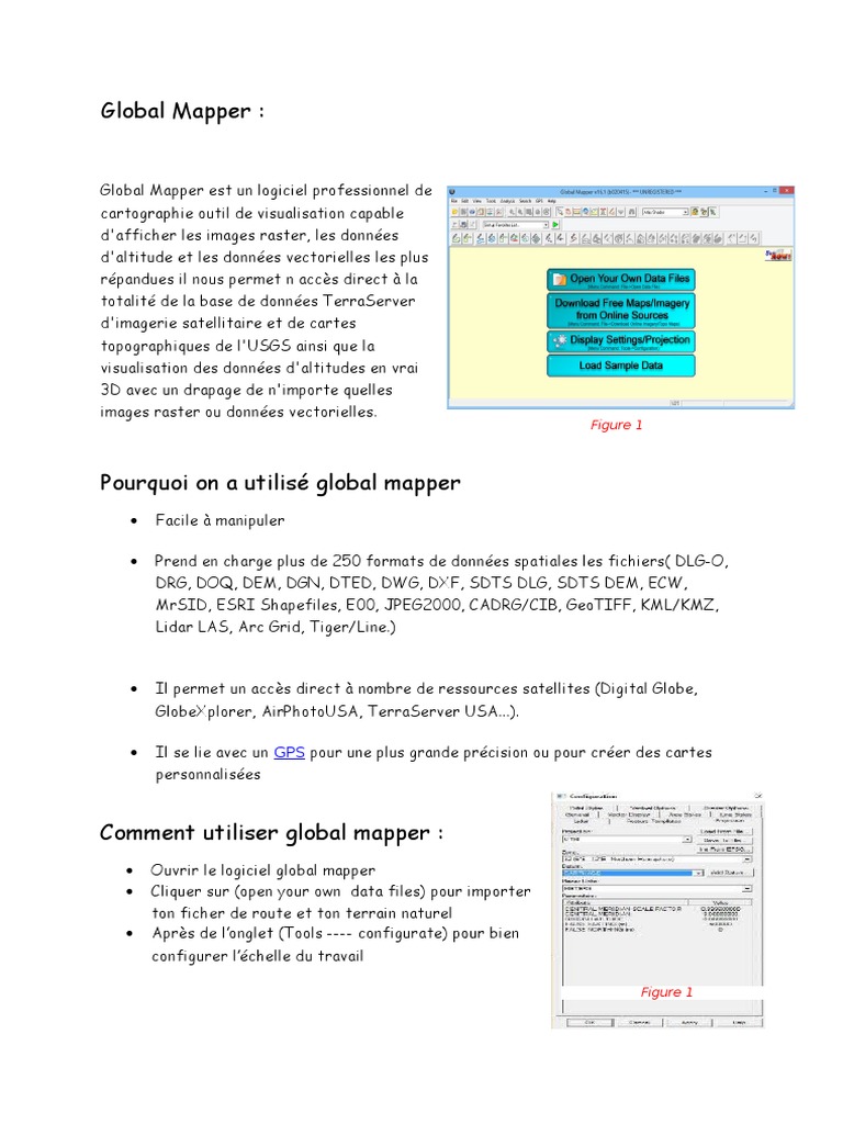 Global Mapper : Cartographie Simplifiée | PDF