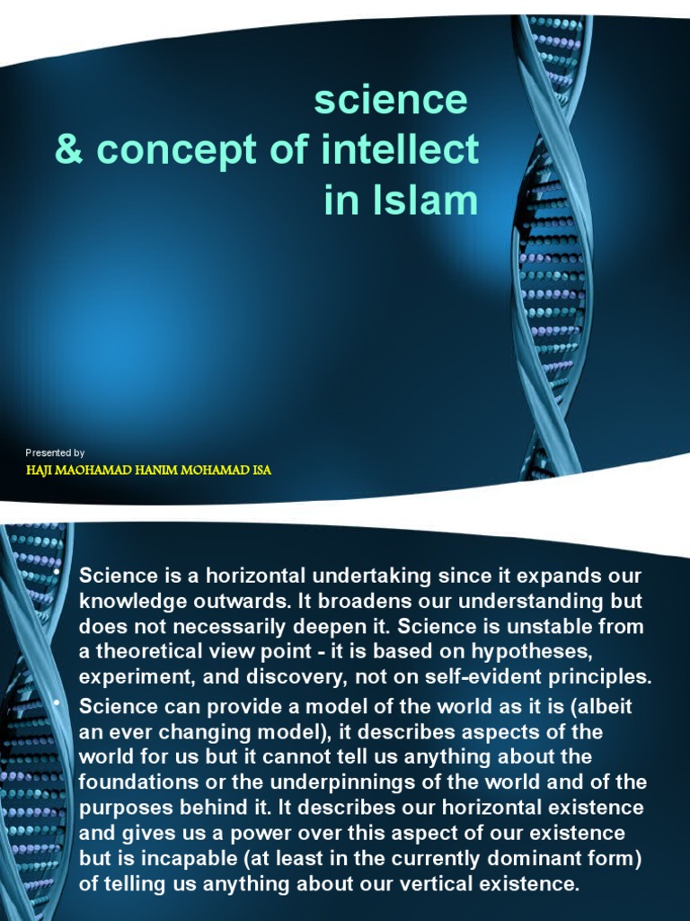 Science & Concept of Intellect in Islam | PDF | Reason | Science