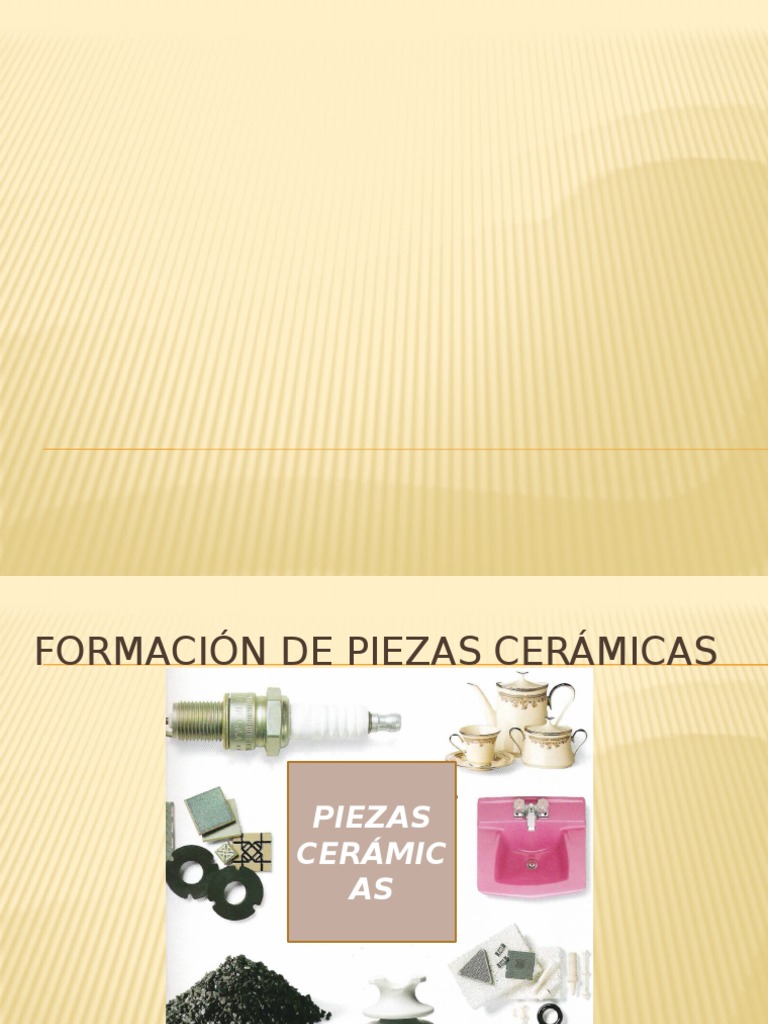 Formacion de Piezas Por Prensado | PDF | Densidad | Presión