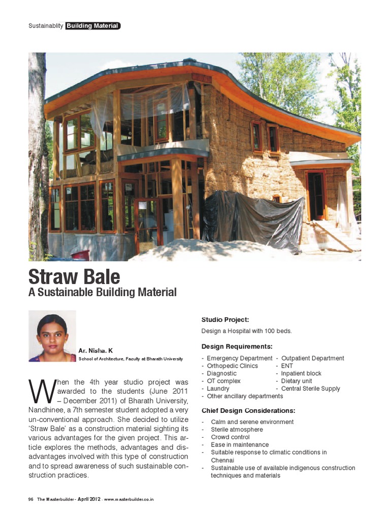Learn About Straw Bale Construction – RUAUE