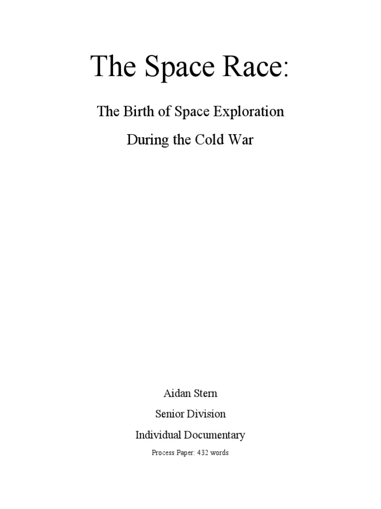 The Space Race:: The Birth of Space Exploration During The Cold War ...