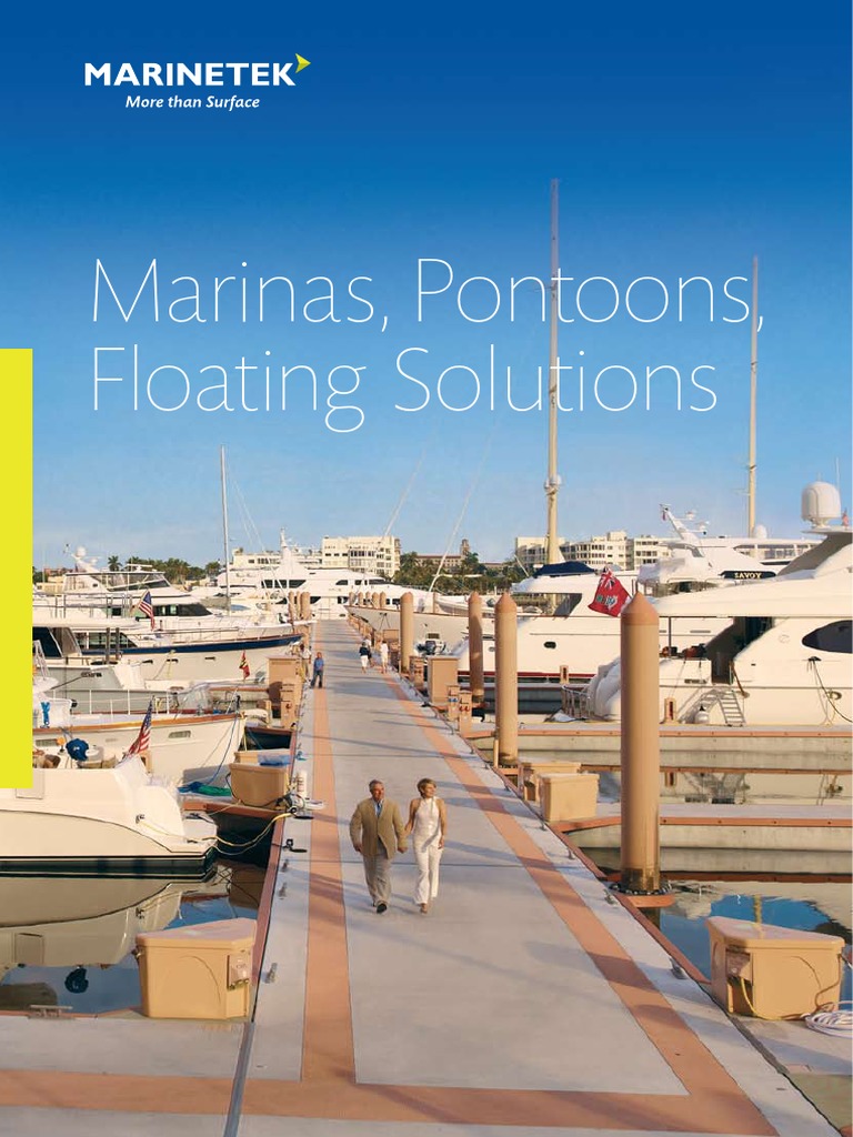 MarineTek :: Marina Solutions Brochure | PDF | Boats | Lumber