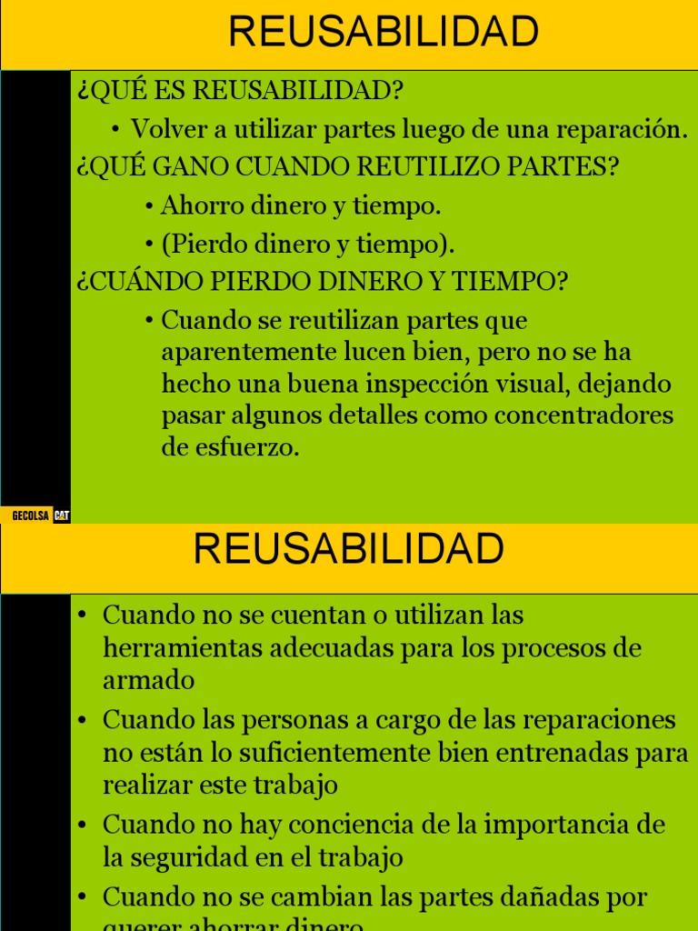 Introducción Reusabilidad (Modulo1) | PDF