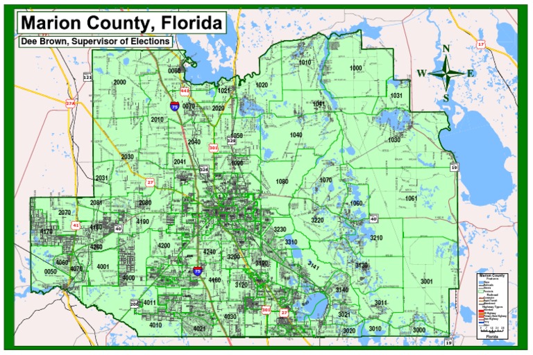 Marion County Florida Precinct Map | PDF