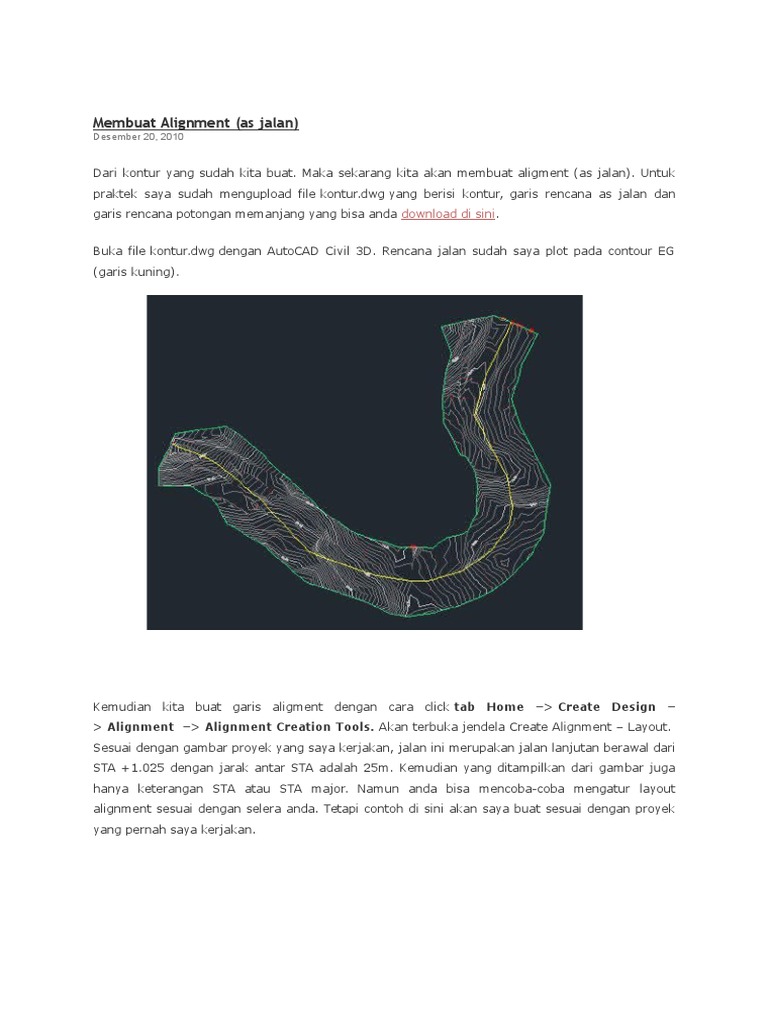 Membuat Alignment | PDF | Teknologi & Rekayasa