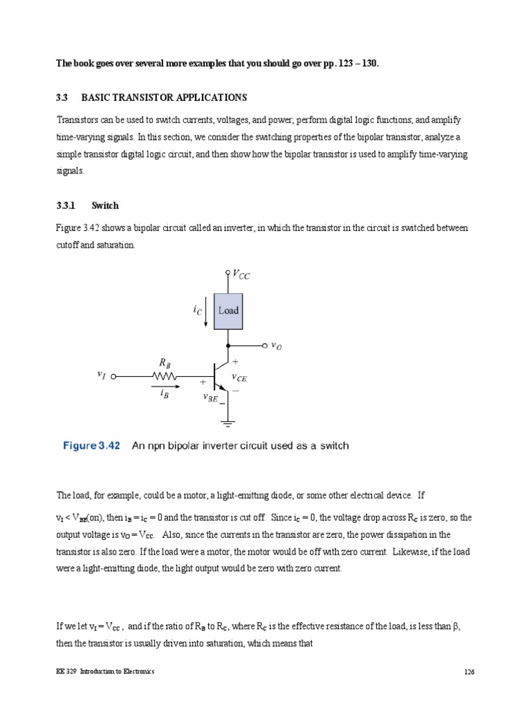 Basic Electronics 3b 2006 | PDF | Bipolar Junction Transistor | Transistor