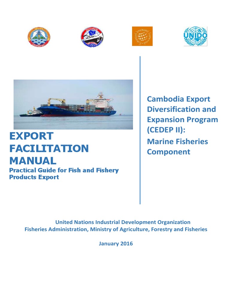 Cambodia Export Facilitation Manual | Cargo | Global Business Organization