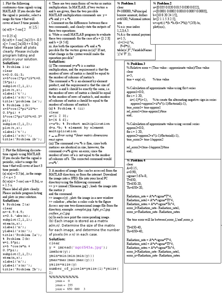244 Cheat Sheet | PDF