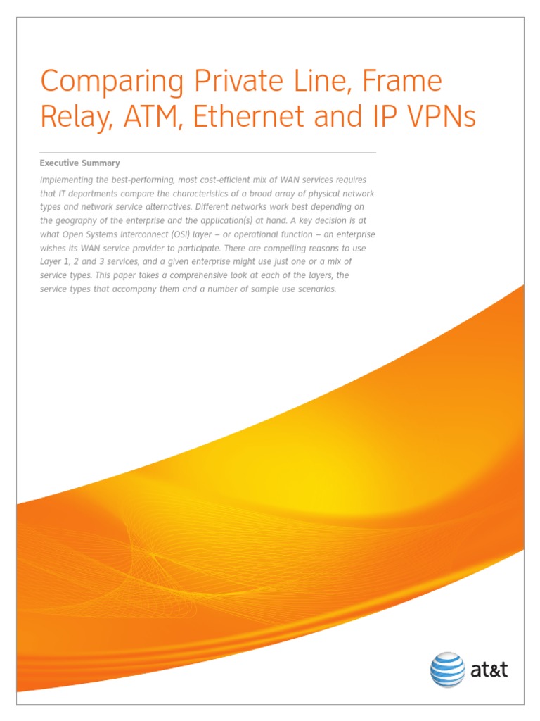 Wan Technologies Comparision | PDF | Virtual Private Network | Multiprotocol Label Switching