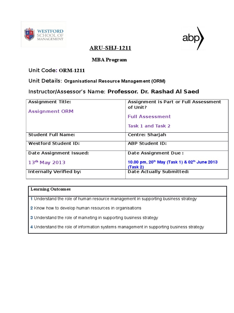 Updated Assignment Orm - Case Study | PDF | Employee Retention ...