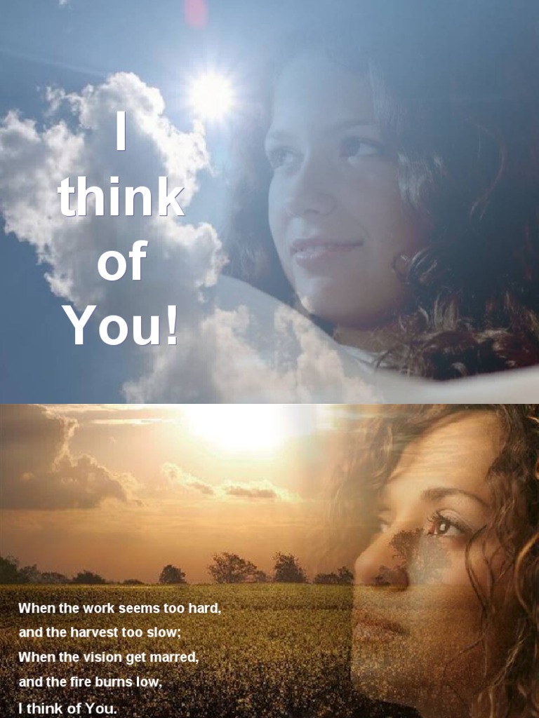 I Think of You! | PDF