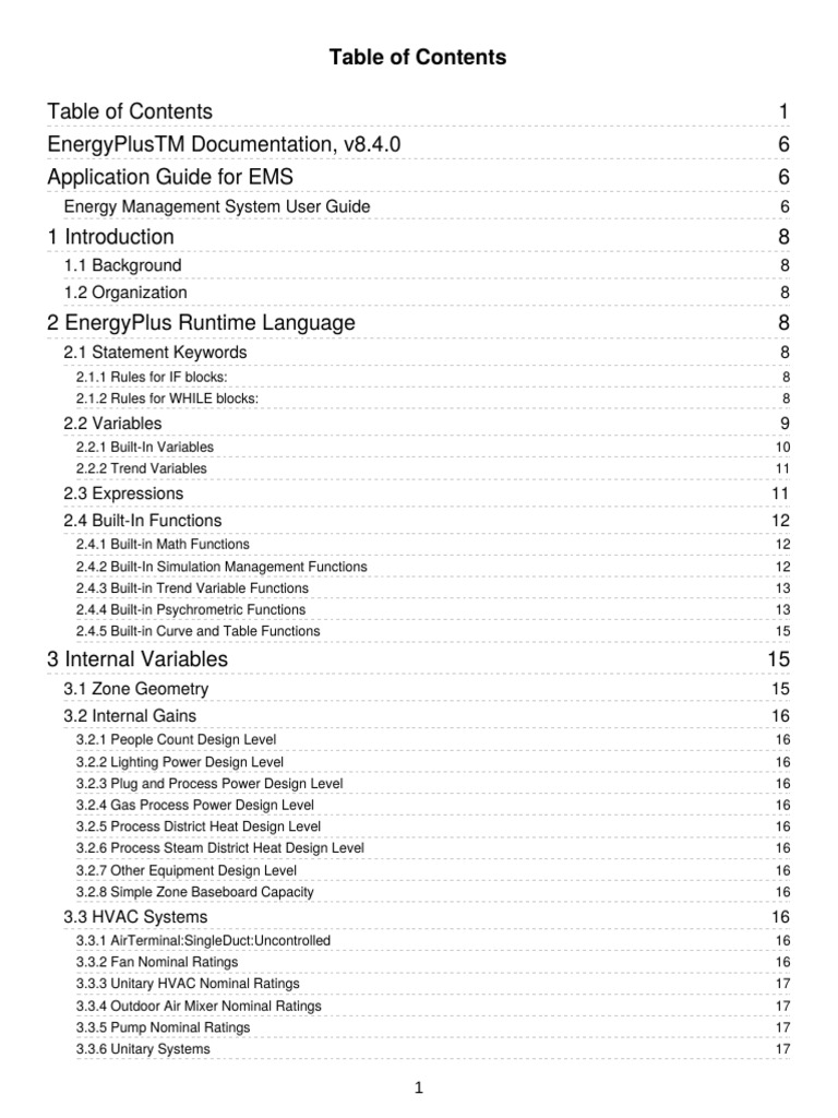 EMS Application Guide PDF | PDF | Hvac | Variable (Computer Science)