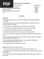 Class XII Physics NCERT Lab Manual - ACTIVITIES 6 2022-23 | PDF ...