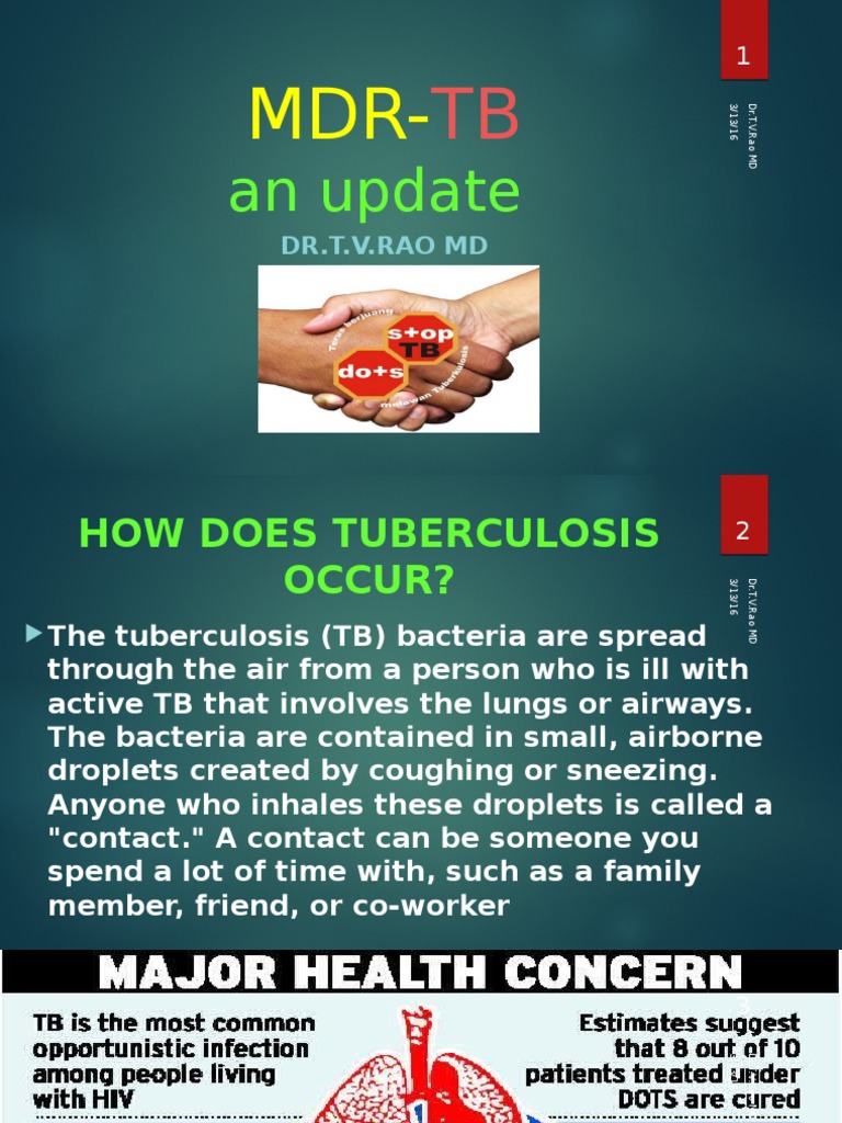 Understanding MDR-TB and Its Impact | PDF | Tuberculosis ...