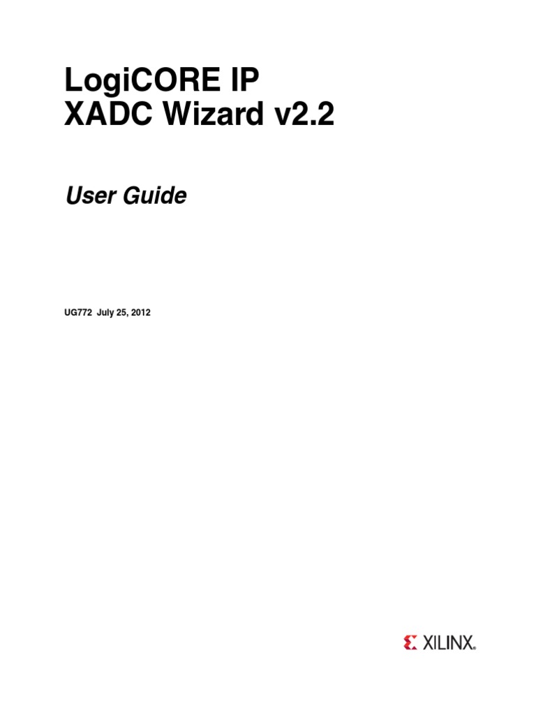 Ug772 Xadc Wiz | PDF | Field Programmable Gate Array | Hardware Description Language