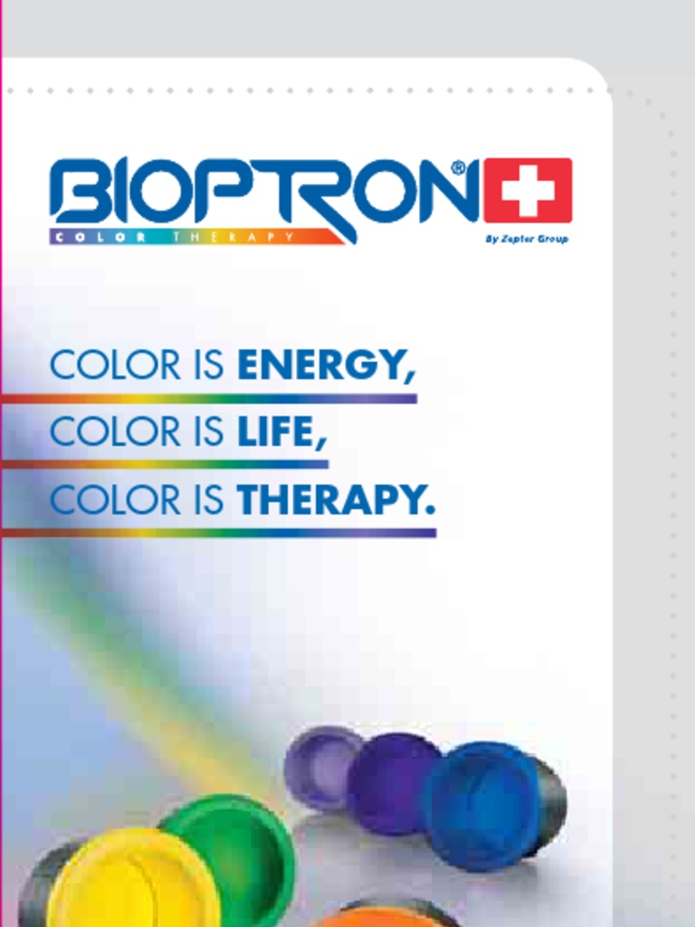 Bioptron Colour Therapy Information Booklet | PDF | Color | Chakra