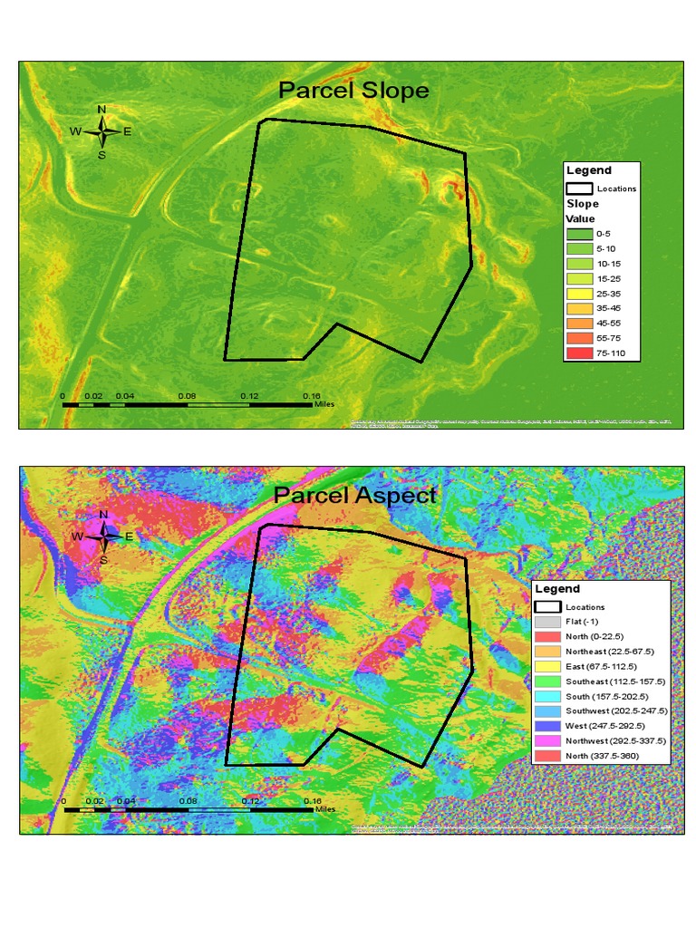 Parcel Slope and Aspect Analysis | PDF
