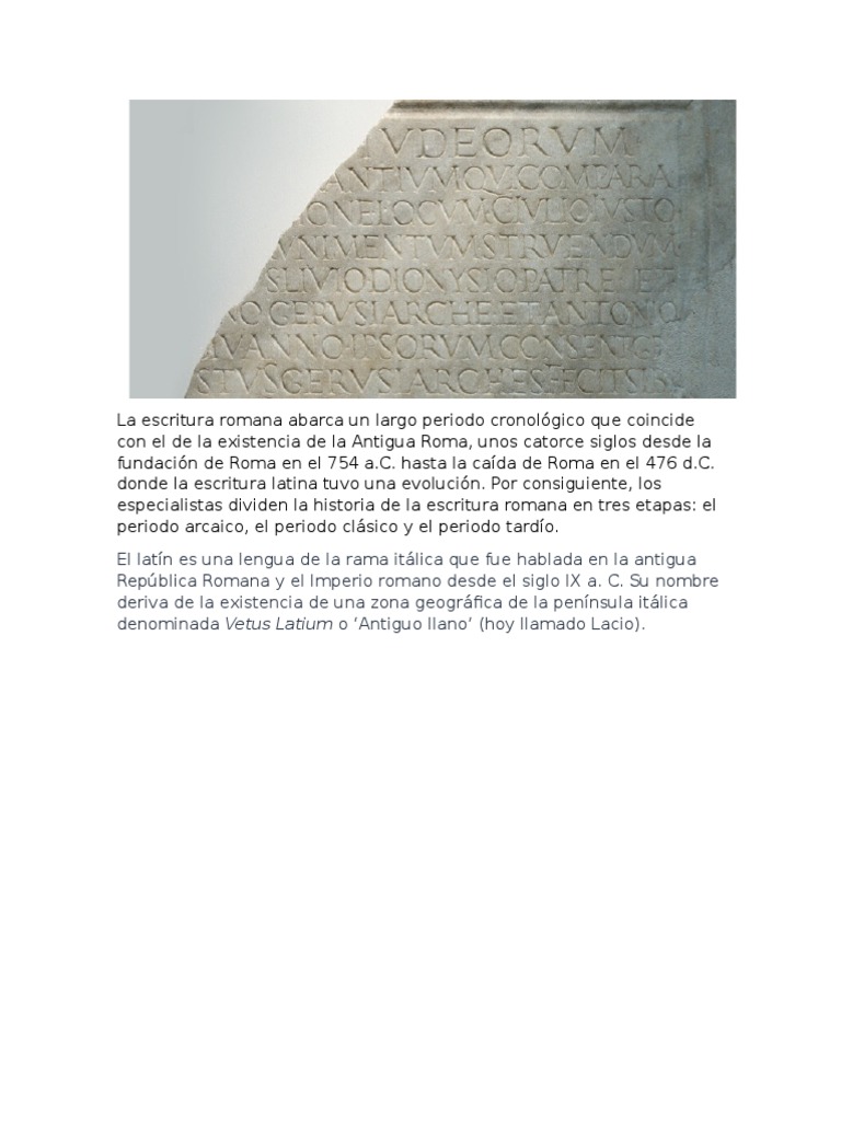 Alfabeto Romano | PDF | Escritura latina | latín