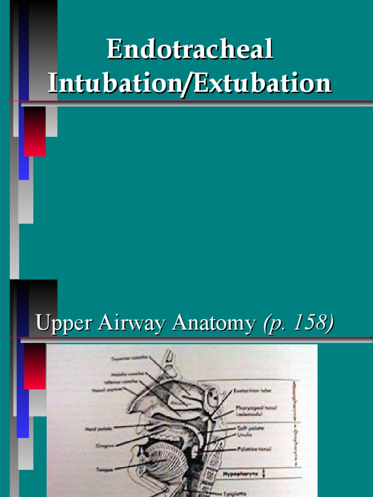Intubation | PDF | Clinical Medicine | Medical Treatments