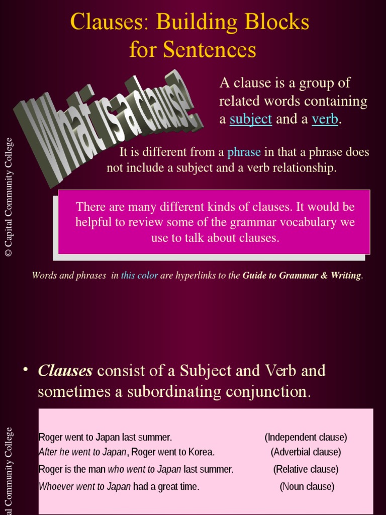 2 Clauses | PDF | Phrase | Clause