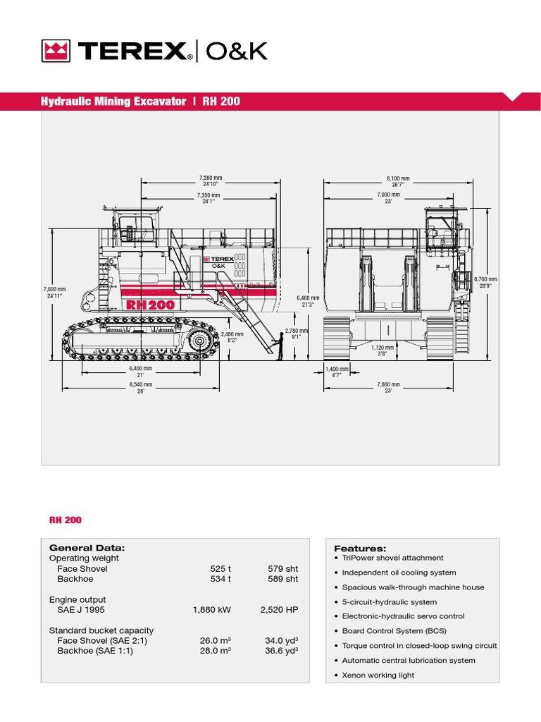 O&K RH200 DataSheet English | PDF | Automatic Transmission ...