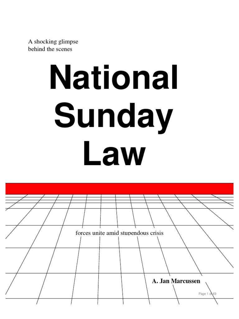 National Sunday Law | The Beast (Revelation) | Satan