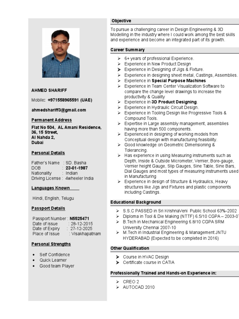 CV Design Engineer | PDF | Machines | Engineering