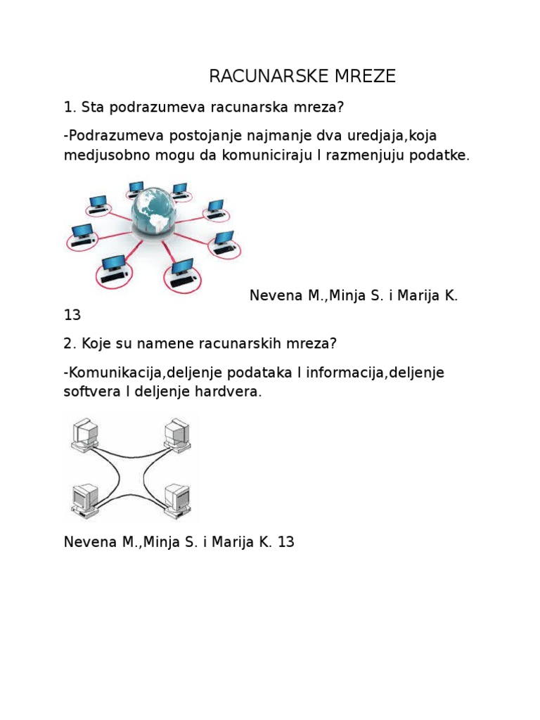Racunarske Mreze | PDF