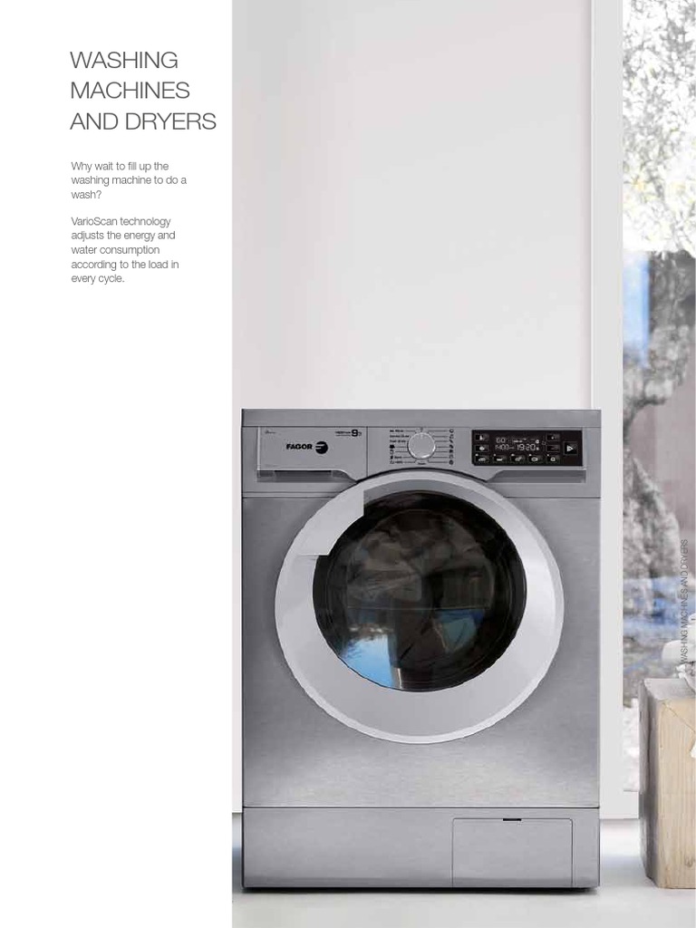 FAGOR - WASHING MACHINES AND DRYERS | Washing Machine | Clothes Dryer
