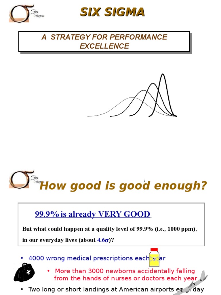 Six Sigma Lecture Notes | PDF | Six Sigma | Statistics
