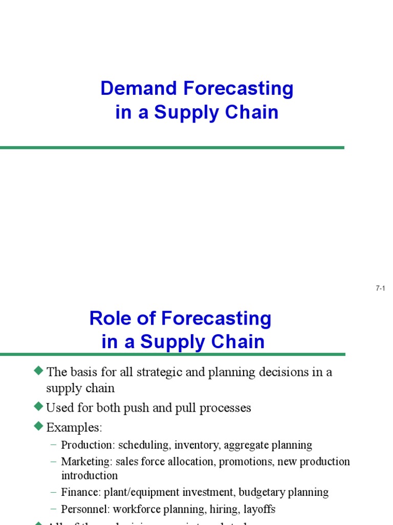 Demand Forecasting | PDF | Forecasting | Linear Trend Estimation