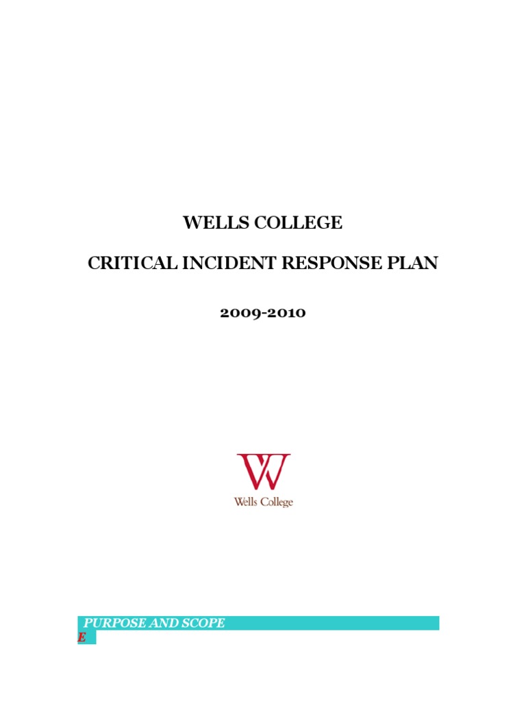 Critical Incident Response Plan | PDF | Emergency | Incident Management