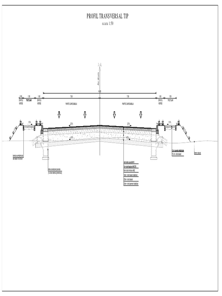 Roadway Cross-Section Design | PDF | Home & Garden