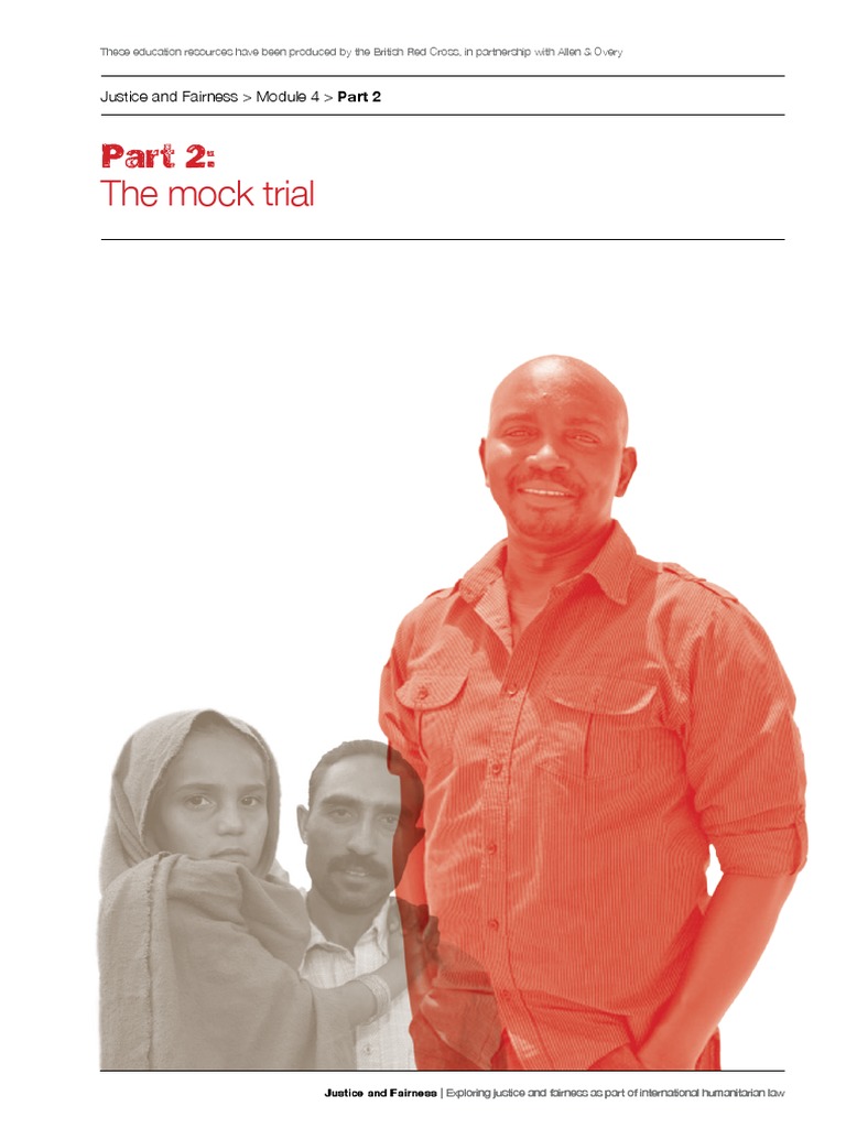 Justice and Fairness Module 4 Part 2 | PDF | International Criminal Court | Cross Examination