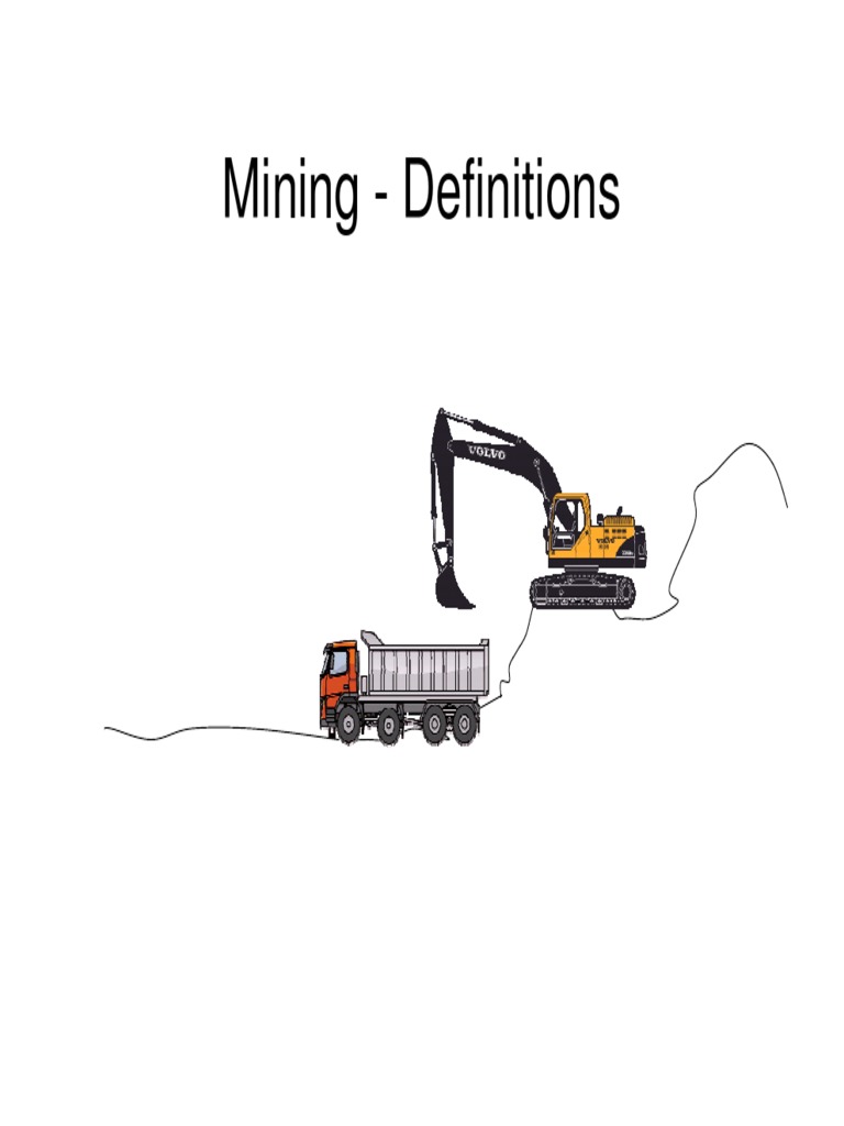 Mining - Definitions | PDF | Mining | Density