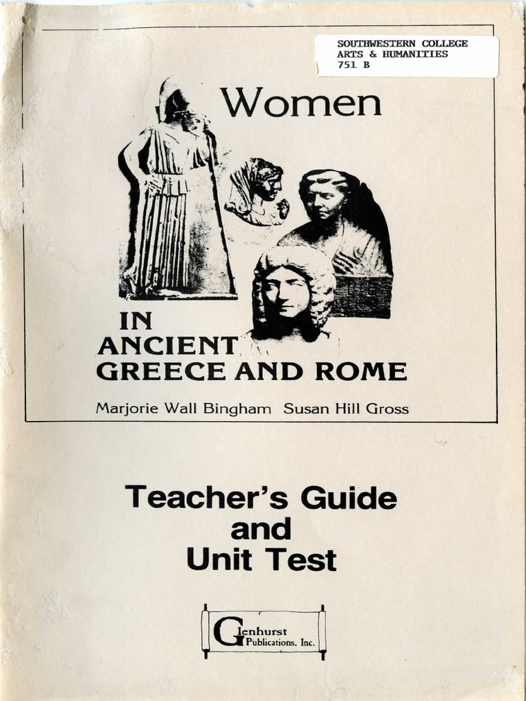 Women in Ancient Greece and Rome | PDF