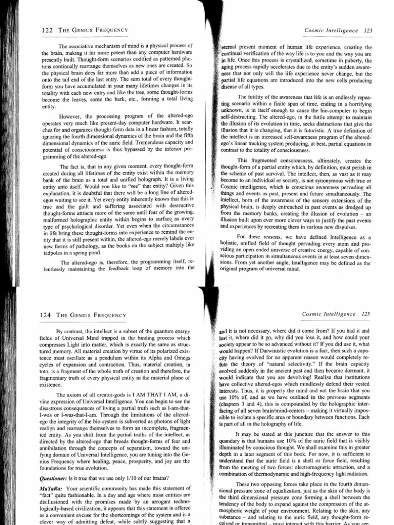 John J Falone - The Genius Frequency Part 2 | PDF