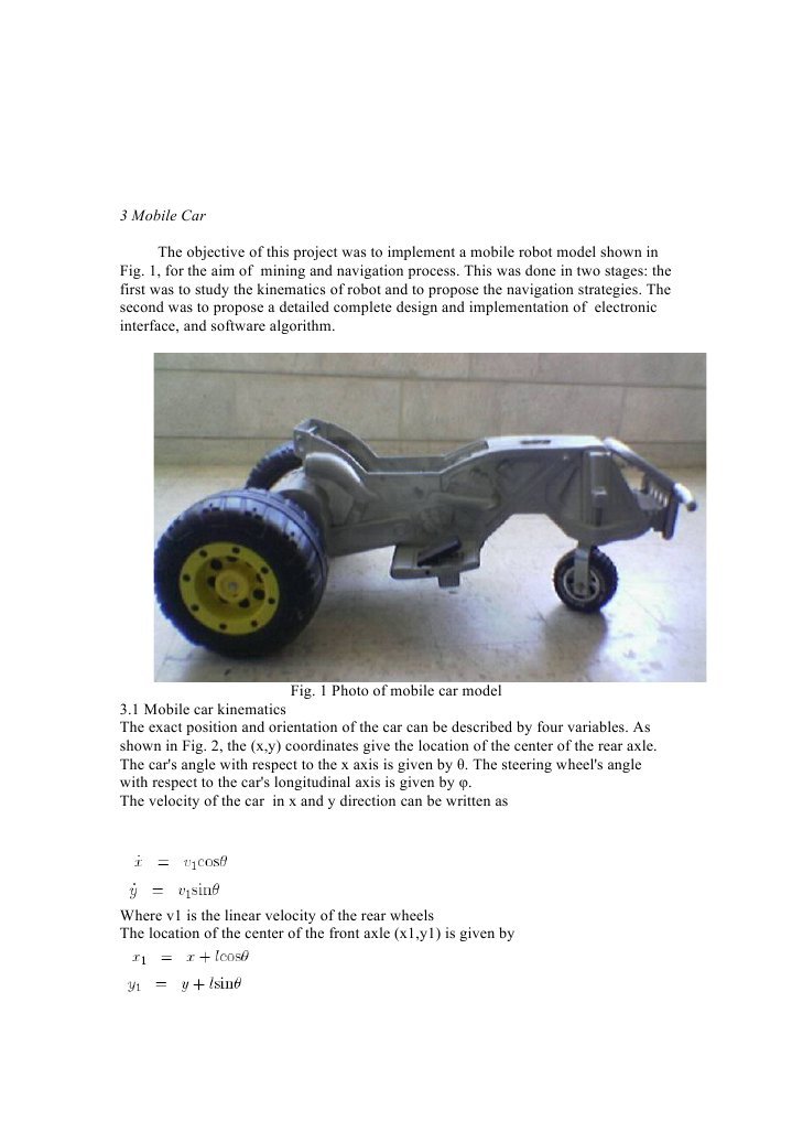 Car Crane Pdf Microcontroller Control Theory