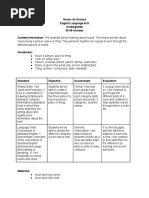 Second Grade Noun Lesson Plan | PDF | Lesson Plan | Cognitive Science